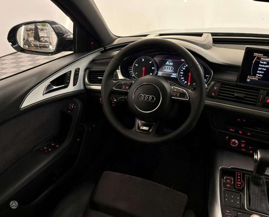 Black Audi A6 2012 in Marijampole, with an engine capacity of 2.97 L and mileage of 262 thousand km for 12750 €, photo 24 on AUTOMOTO.COM.LV