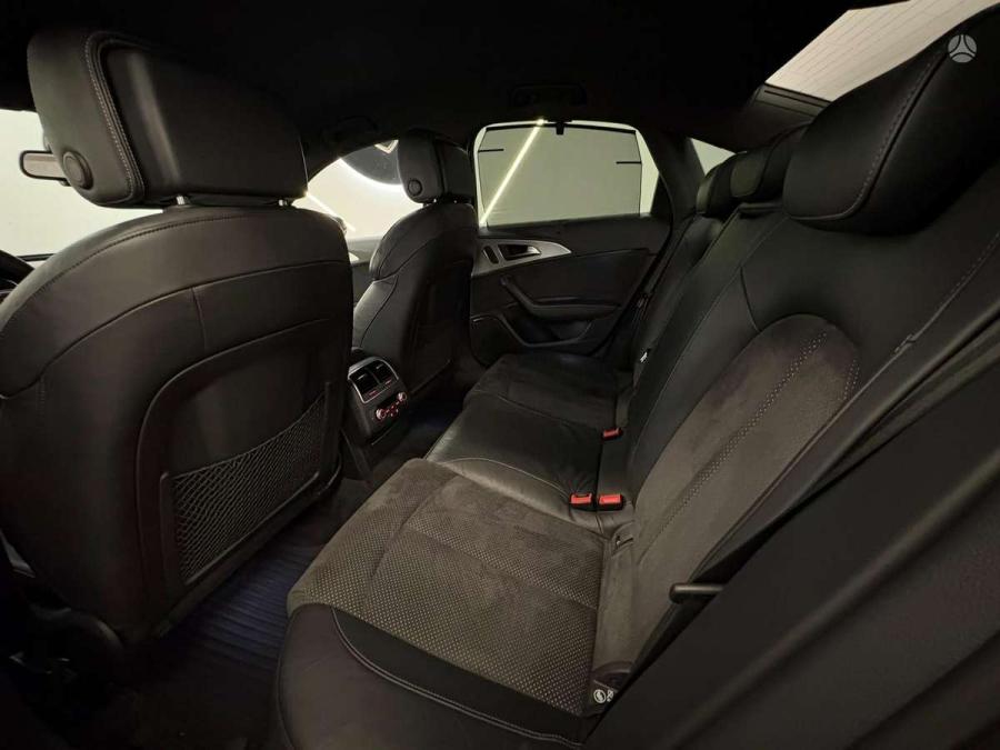 Black Audi A6 2012 in Marijampole, with an engine capacity of 2.97 L and mileage of 262 thousand km for 12750 €, photo 26 on AUTOMOTO.COM.LV