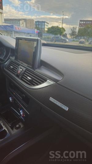 Black Audi A6 2012 in Riga, with an engine capacity of 3.00 L and mileage of 195 thousand km for 13500 €, photo 11 on AUTOMOTO.COM.LV