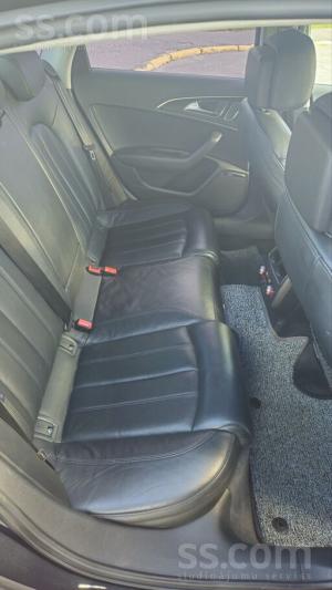 Black Audi A6 2012 in Riga, with an engine capacity of 3.00 L and mileage of 195 thousand km for 13500 €, photo 20 on AUTOMOTO.COM.LV