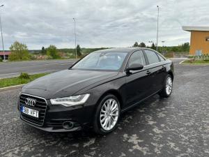 Black Audi A6 2012 in Narva, with an engine capacity of 3.00 L and mileage of 362 thousand km for 6990 €, photo 13 on AUTOMOTO.COM.LV