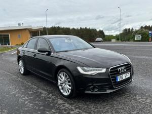 Black Audi A6 2012 in Narva, with an engine capacity of 3.00 L and mileage of 362 thousand km for 6990 €, photo 14 on AUTOMOTO.COM.LV