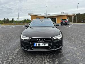 Black Audi A6 2012 in Narva, with an engine capacity of 3.00 L and mileage of 362 thousand km for 6990 €, photo 15 on AUTOMOTO.COM.LV