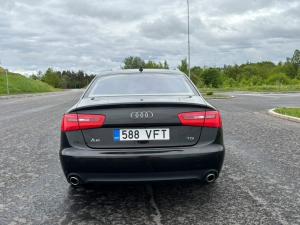 Black Audi A6 2012 in Narva, with an engine capacity of 3.00 L and mileage of 362 thousand km for 6990 €, photo 18 on AUTOMOTO.COM.LV