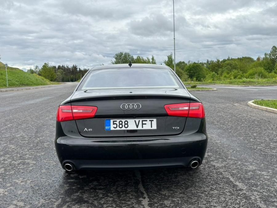 Black Audi A6 2012 in Narva, with an engine capacity of 3.00 L and mileage of 362 thousand km for 6990 €, photo 18 on AUTOMOTO.COM.LV