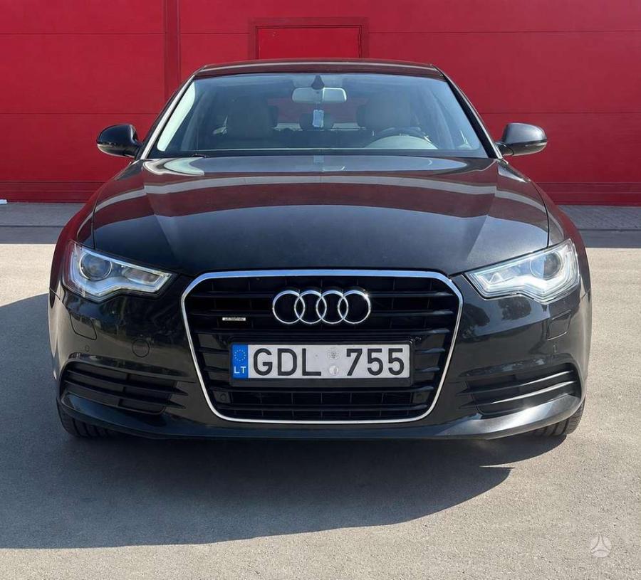 Black Audi A6 2012 in Klaipeda, with an engine capacity of 2.80 L and mileage of 153 thousand km for 9500 €, photo 4 on AUTOMOTO.COM.LV