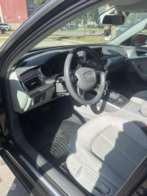 Audi A6 2012 Klaipėda vietnē Melns Audi A6 2012 Klaipėda, ar dzinēja tilpumu 2.80 L un nobraukumu 153 tūkst. km par 9500 €, foto 10 vietnē AUTOMOTO.COM.LV