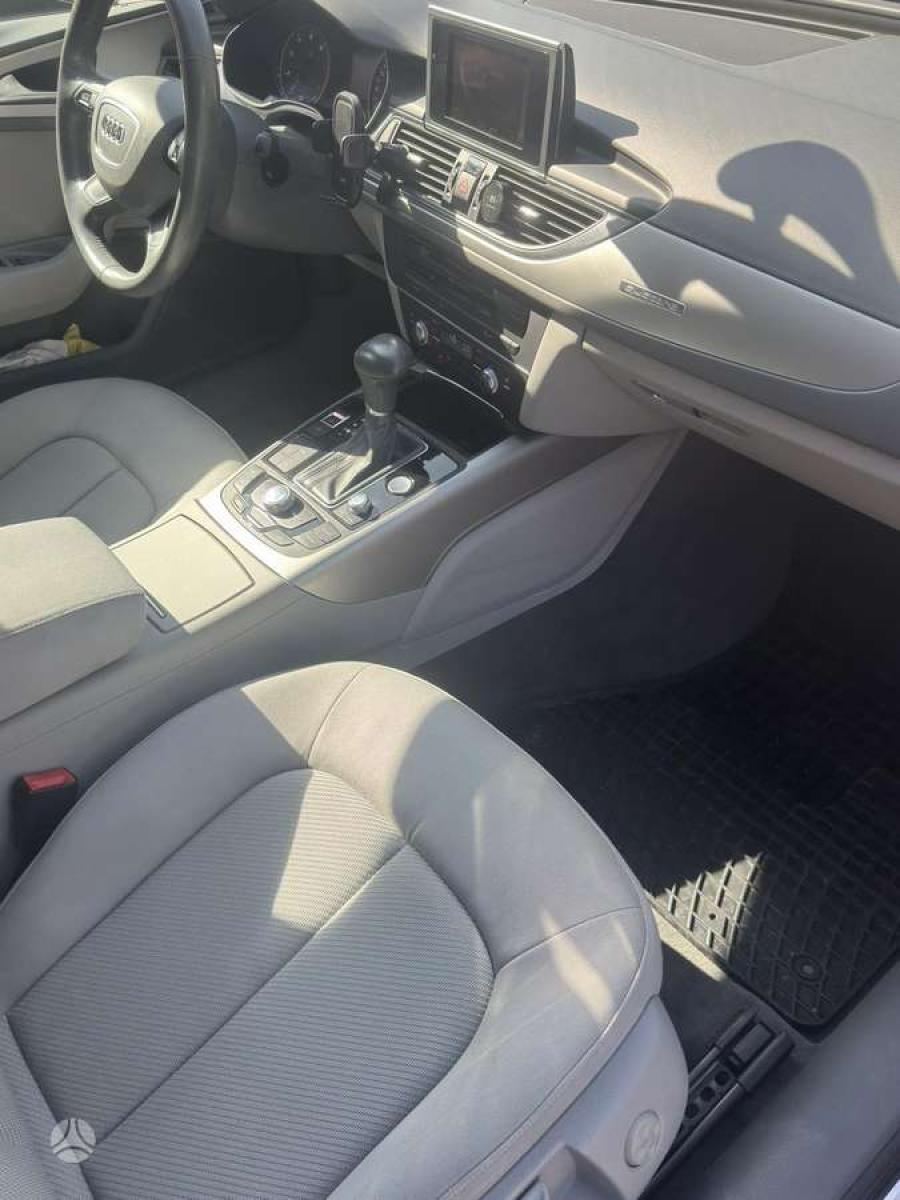 Black Audi A6 2012 in Klaipeda, with an engine capacity of 2.80 L and mileage of 153 thousand km for 9500 €, photo 11 on AUTOMOTO.COM.LV