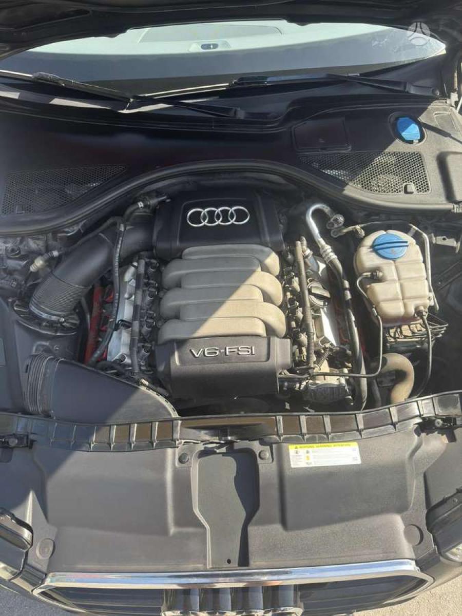 Black Audi A6 2012 in Klaipeda, with an engine capacity of 2.80 L and mileage of 153 thousand km for 9500 €, photo 17 on AUTOMOTO.COM.LV