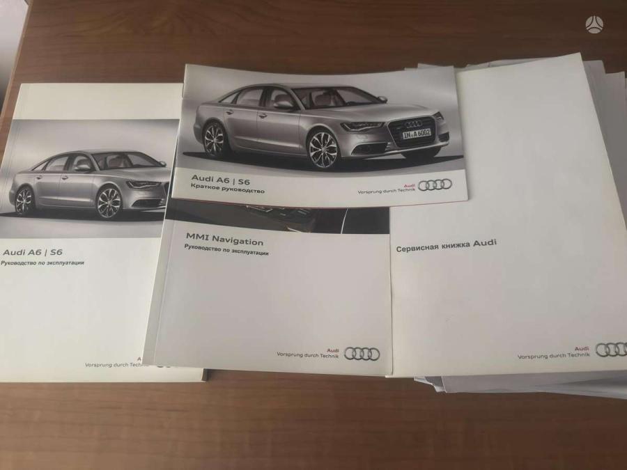 Black Audi A6 2012 in Klaipeda, with an engine capacity of 2.80 L and mileage of 153 thousand km for 9500 €, photo 19 on AUTOMOTO.COM.LV
