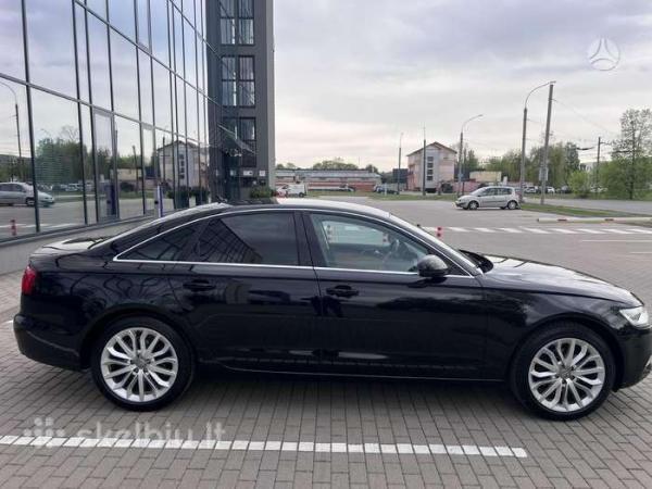 Black Audi A6 2012 in Marijampole, with an engine capacity of 3.00 L and mileage of 281 thousand km for 8900 €, photo 6 on AUTOMOTO.COM.LV