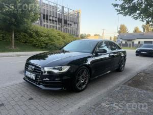 Melns Audi A6 2012 Rīga, ar dzinēja tilpumu 3.00 L un nobraukumu 374 tūkst. km par 12000 €, foto  vietnē AUTOMOTO.COM.LV
