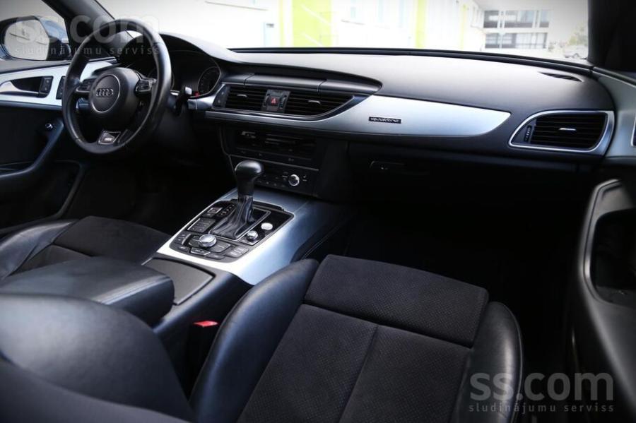 Melns Audi A6 2012 Rīga, ar dzinēja tilpumu 3.00 L un nobraukumu 374 tūkst. km par 10995 €, foto 12 vietnē AUTOMOTO.COM.LV