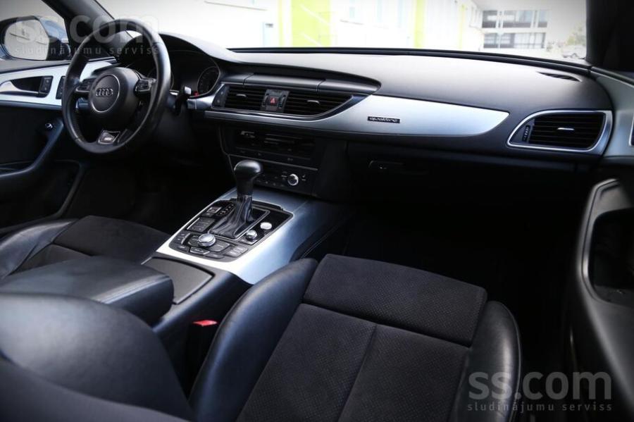 Melns Audi A6 2012 Rīga, ar dzinēja tilpumu 3.00 L un nobraukumu 374 tūkst. km par 10995 €, foto 12 vietnē AUTOMOTO.COM.LV