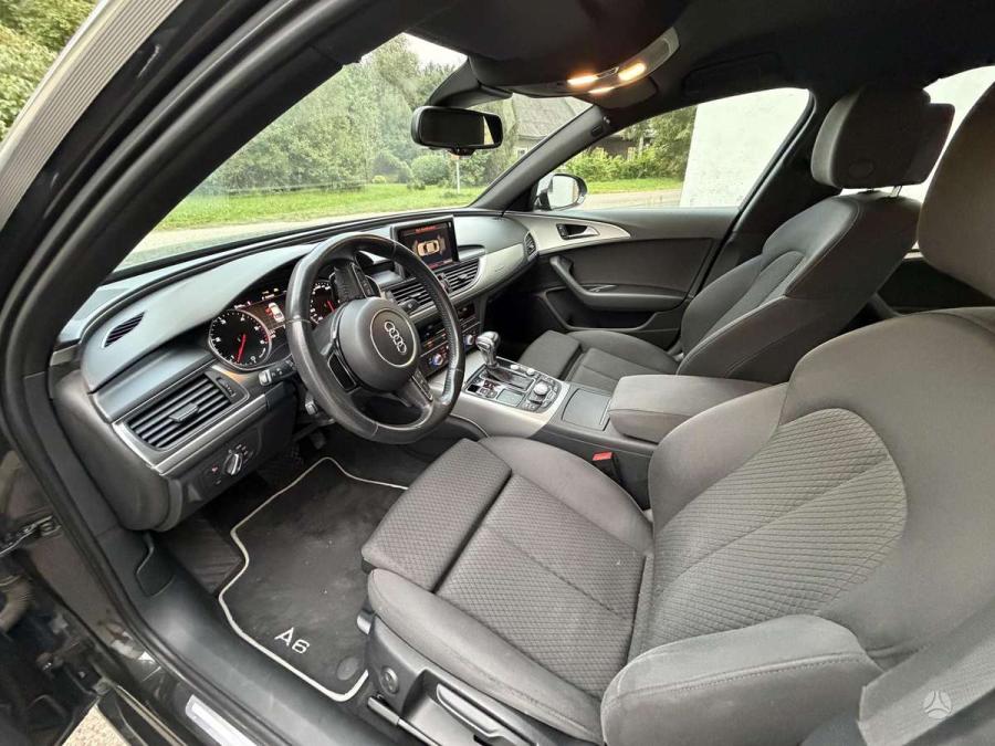 Melns Audi A6 2012 Viļņa, ar dzinēja tilpumu 2.97 L un nobraukumu 332 tūkst. km par 8000 €, foto 11 vietnē AUTOMOTO.COM.LV