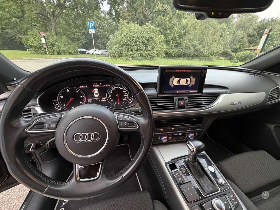 Melns Audi A6 2012 Viļņa, ar dzinēja tilpumu 2.97 L un nobraukumu 332 tūkst. km par 8000 €, foto 12 vietnē AUTOMOTO.COM.LV