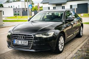 Melns Audi A6 2012 Rīga, ar dzinēja tilpumu 2.00 L un nobraukumu 335 tūkst. km par 7990 €, foto  vietnē AUTOMOTO.COM.LV