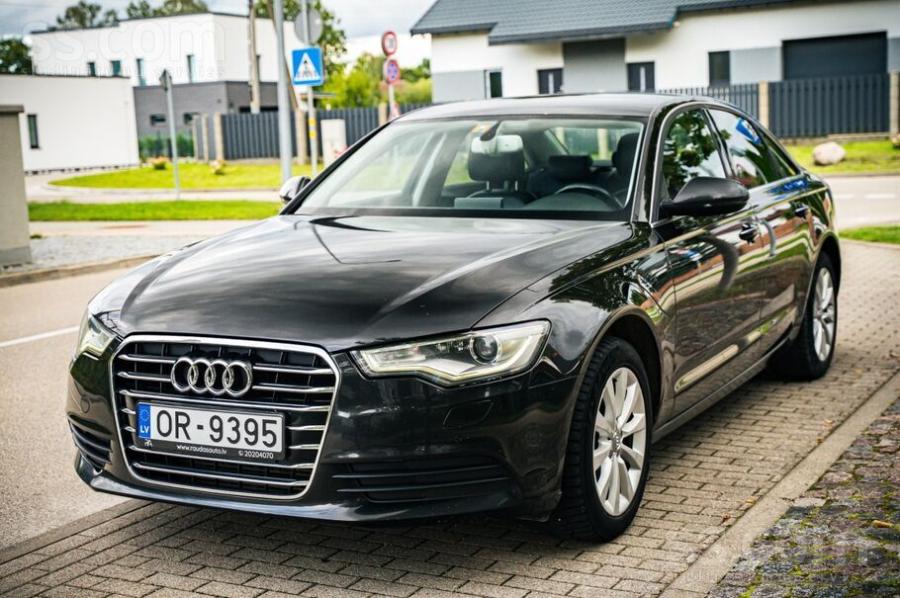 Melns Audi A6 2012 Rīga, ar dzinēja tilpumu 2.00 L un nobraukumu 335 tūkst. km par 7990 €, foto 1 vietnē AUTOMOTO.COM.LV