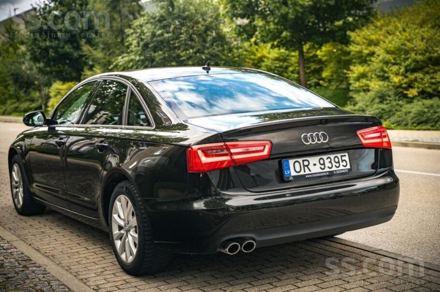 Melns Audi A6 2012 Rīga, ar dzinēja tilpumu 2.00 L un nobraukumu 335 tūkst. km par 7990 €, foto 7 vietnē AUTOMOTO.COM.LV