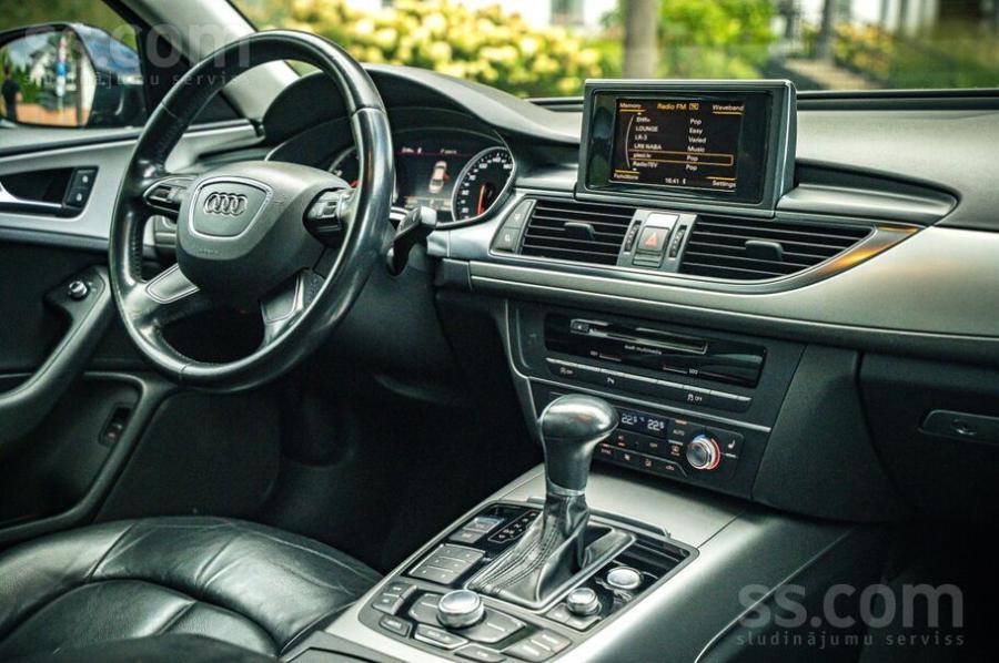 Melns Audi A6 2012 Rīga, ar dzinēja tilpumu 2.00 L un nobraukumu 335 tūkst. km par 7990 €, foto 10 vietnē AUTOMOTO.COM.LV