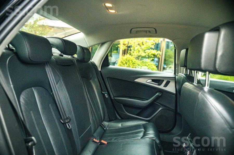 Melns Audi A6 2012 Rīga, ar dzinēja tilpumu 2.00 L un nobraukumu 335 tūkst. km par 7990 €, foto 15 vietnē AUTOMOTO.COM.LV