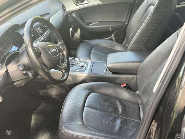 Black Audi A6 2012 in Utena, with an engine capacity of 2.97 L and mileage of 278 thousand km for 9400 €, photo 9 on AUTOMOTO.COM.LV