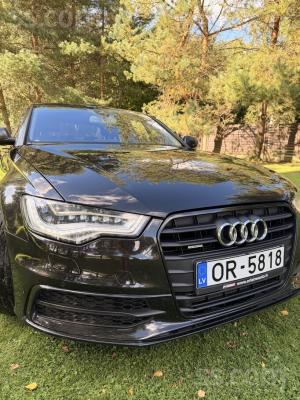 Black Audi A6 2012 in Bauska, with an engine capacity of 3.00 L and mileage of 378 thousand km for 9500 €, photo 4 on AUTOMOTO.COM.LV