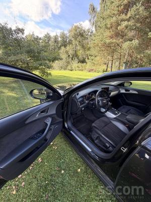 Black Audi A6 2012 in Bauska, with an engine capacity of 3.00 L and mileage of 378 thousand km for 9500 €, photo 6 on AUTOMOTO.COM.LV