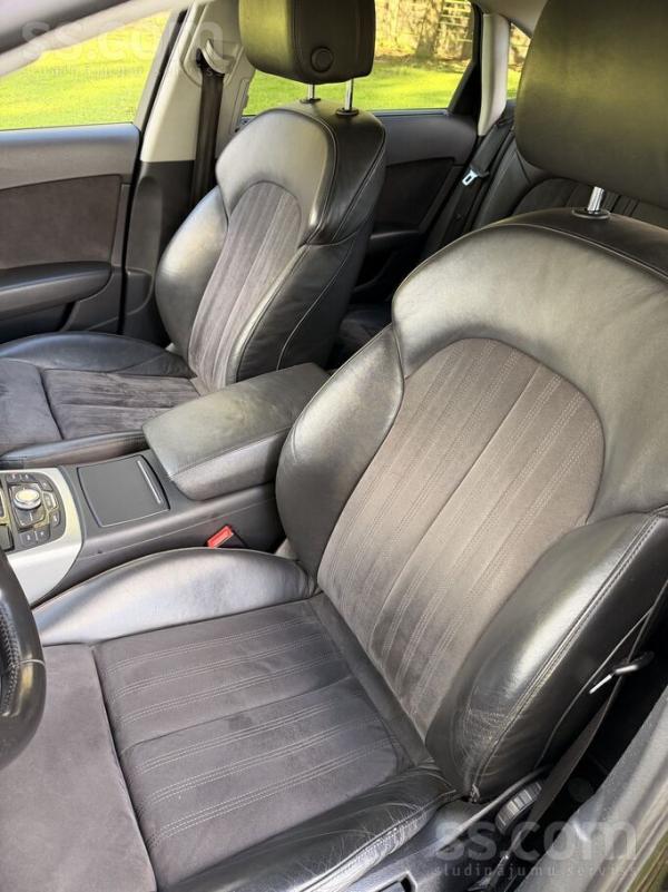 Melns Audi A6 2012 Bauska, ar dzinēja tilpumu 3.00 L un nobraukumu 378 tūkst. km par 9500 €, foto 5 vietnē AUTOMOTO.COM.LV
