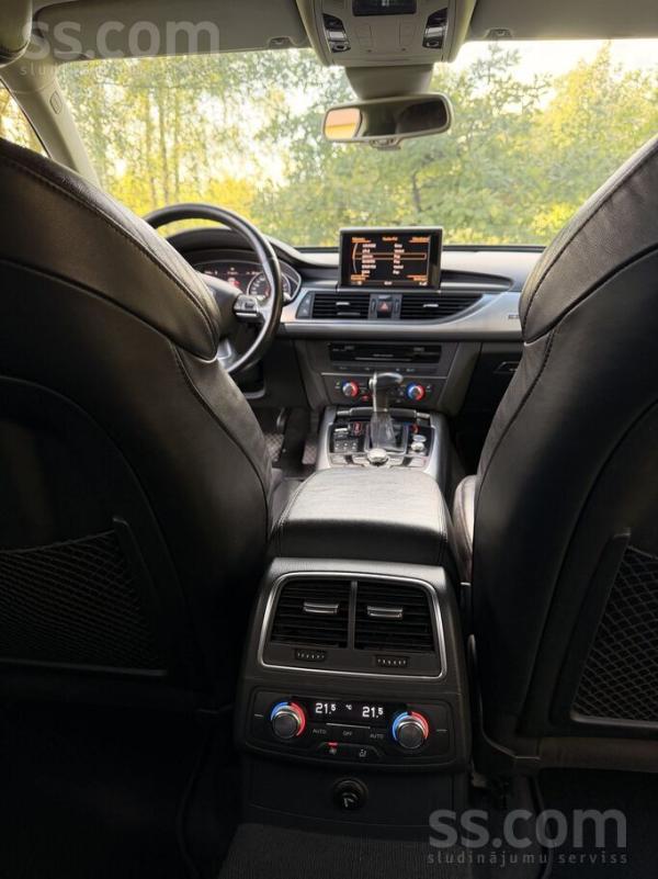 Melns Audi A6 2012 Bauska, ar dzinēja tilpumu 3.00 L un nobraukumu 378 tūkst. km par 9500 €, foto 8 vietnē AUTOMOTO.COM.LV