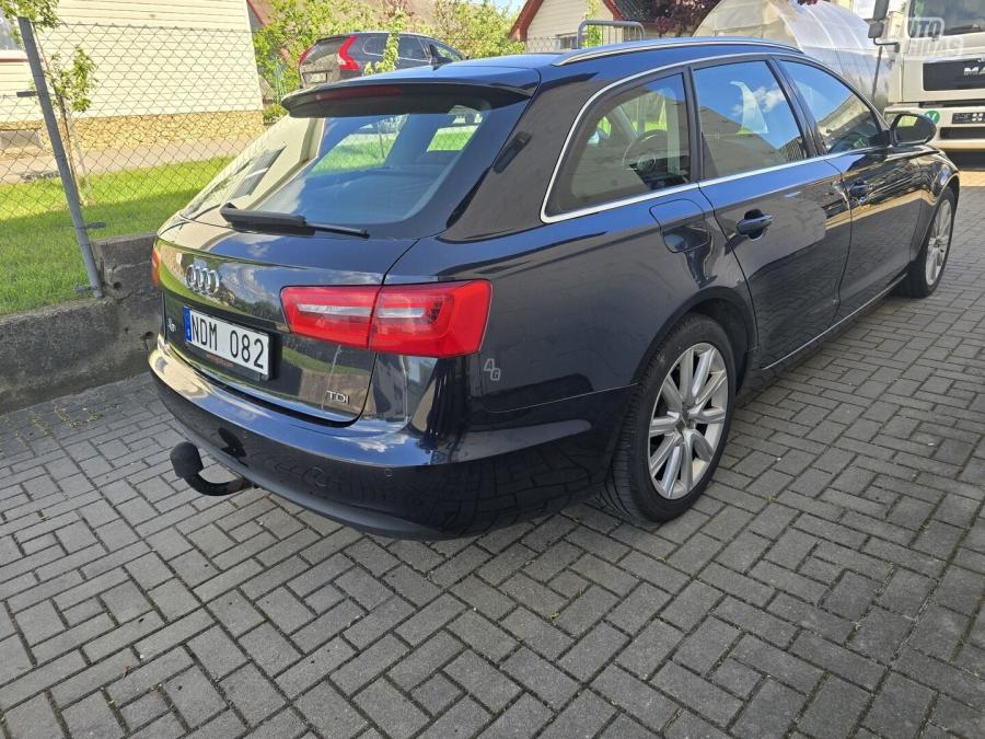 Melns Audi A6 2012 Viļņa, ar dzinēja tilpumu 2.00 L un nobraukumu 310 tūkst. km par 8200 €, foto 4 vietnē AUTOMOTO.COM.LV