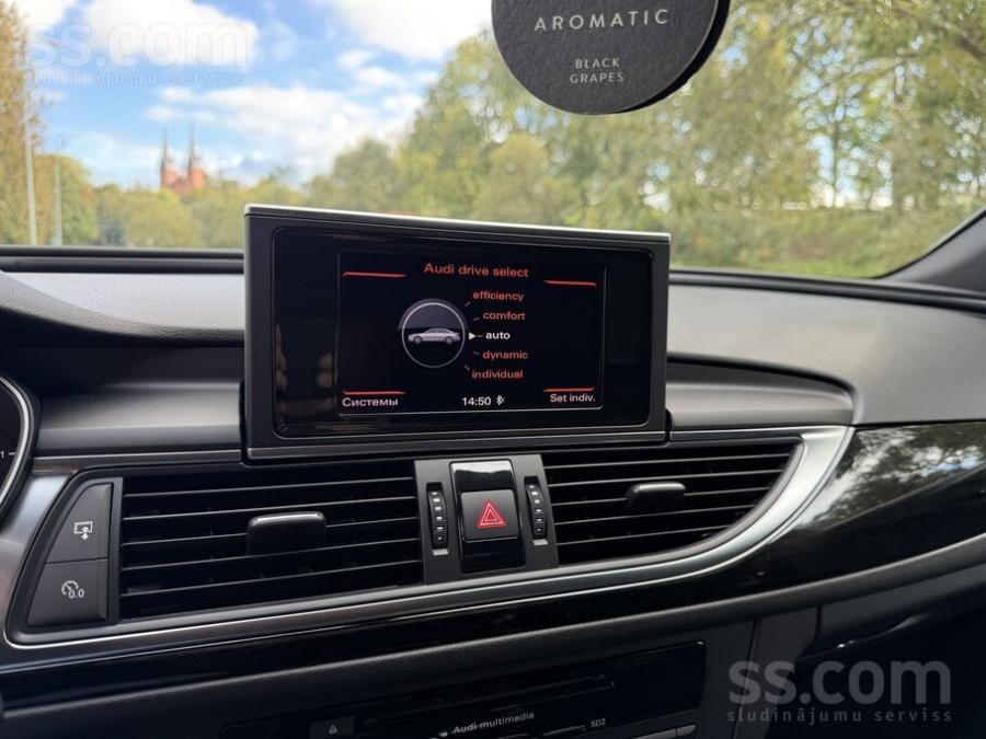 Черный Ауди А6 2012 в Резекне, объемом двигателя 3.00 л и пробегом 416 тыс. км за 8490 €, фото 20 на AUTOMOTO.COM.LV