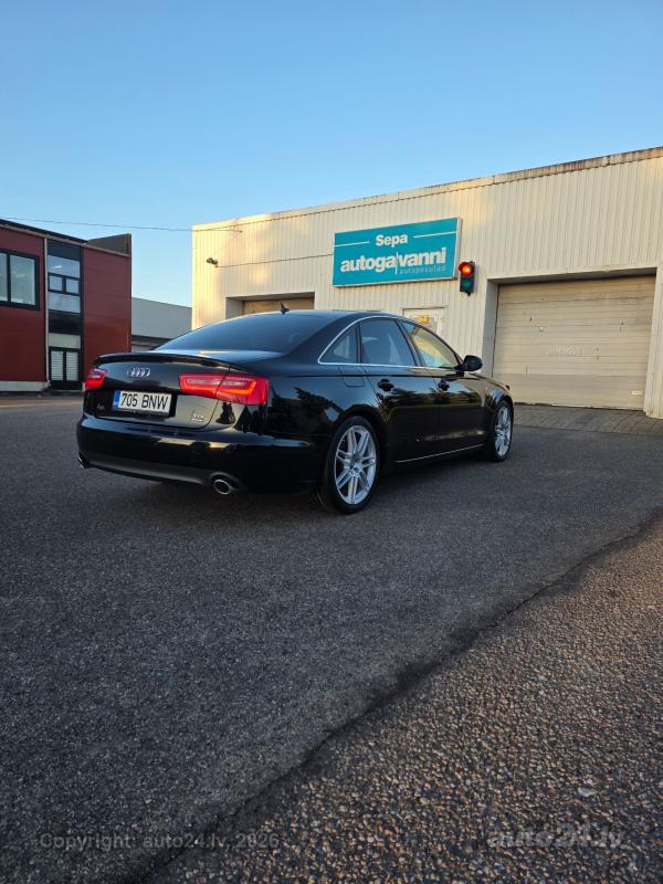 Melns Audi A6 2012 Tartu, ar dzinēja tilpumu 3.00 L un nobraukumu 306 tūkst. km par 11800 €, foto 5 vietnē AUTOMOTO.COM.LV