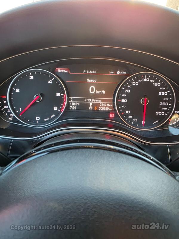 Melns Audi A6 2012 Tartu, ar dzinēja tilpumu 3.00 L un nobraukumu 306 tūkst. km par 11800 €, foto 10 vietnē AUTOMOTO.COM.LV