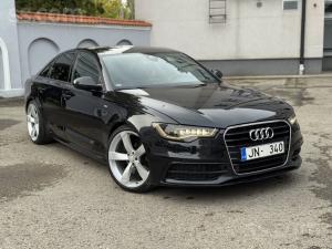 Melns Audi A6 2012 Jelgava, ar dzinēja tilpumu 3.00 L un nobraukumu 365 tūkst. km par 12300 €, foto  vietnē AUTOMOTO.COM.LV