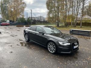 Black Audi A6 2013 in Riga, with an engine capacity of 2.80 L and mileage of 140 thousand km for 14000 €, photo 4 on AUTOMOTO.COM.LV