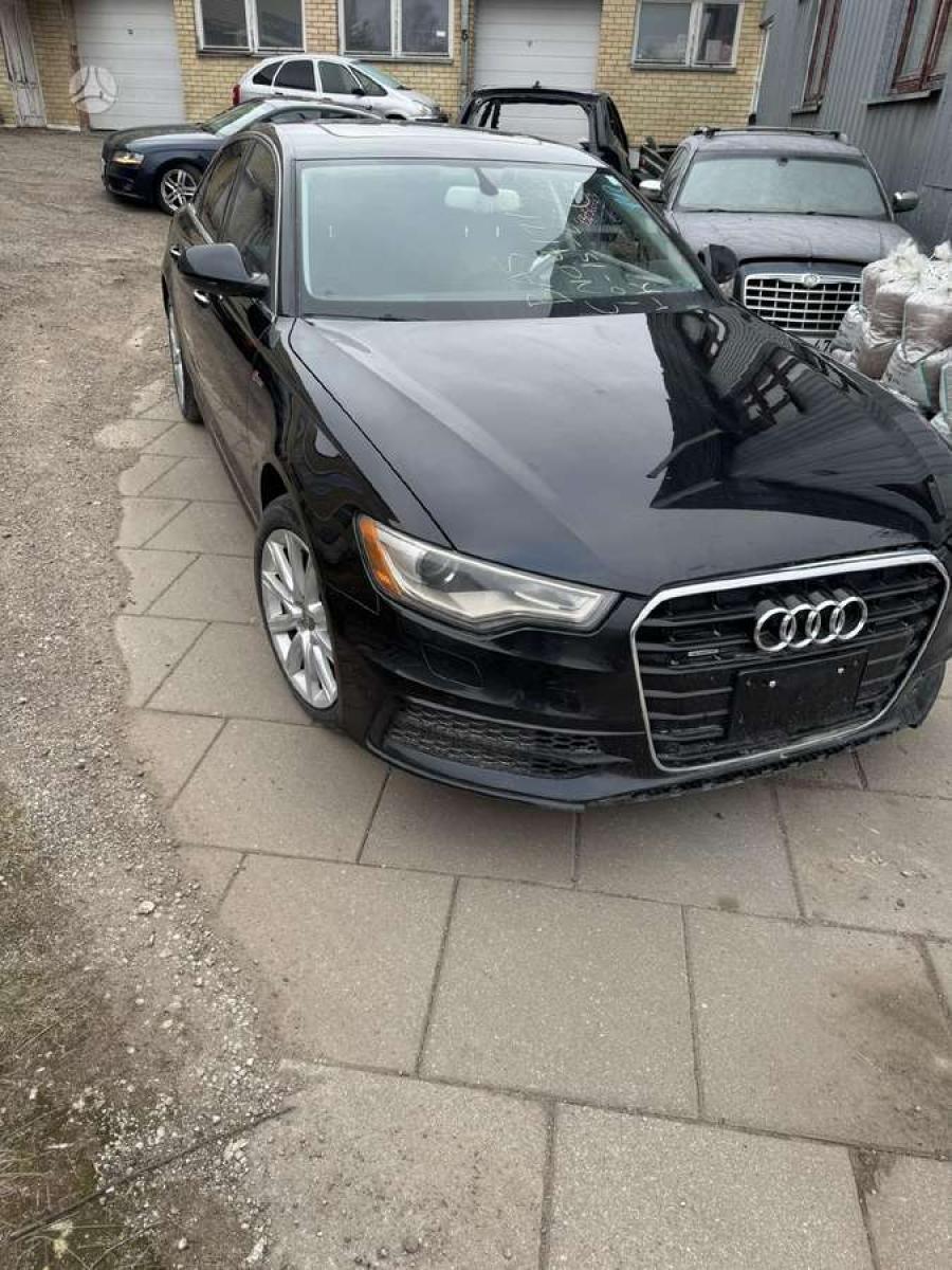 Black Audi A6 2013 in Panevezys, with an engine capacity of 3.00 L and mileage of 318 thousand km for 4700 €, photo 1 on AUTOMOTO.COM.LV