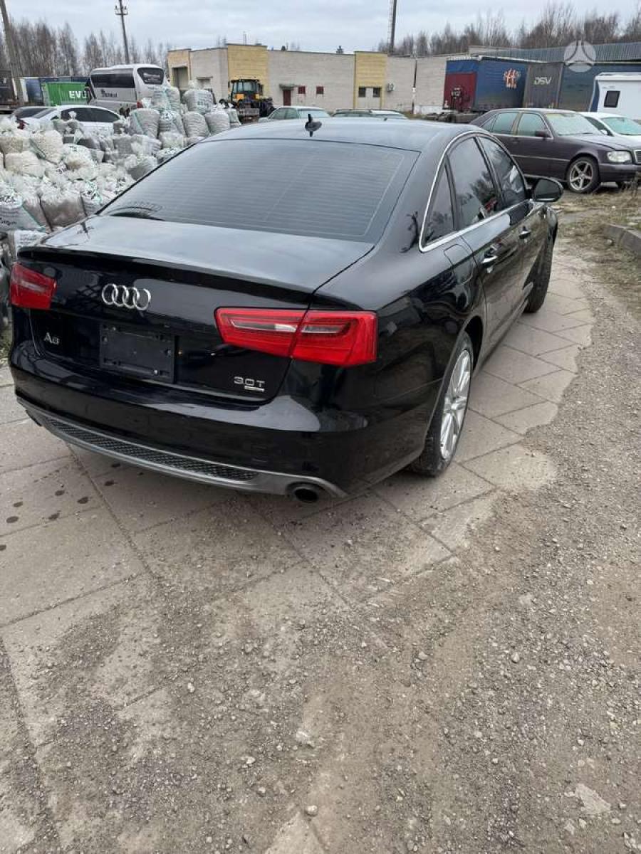 Black Audi A6 2013 in Panevezys, with an engine capacity of 3.00 L and mileage of 318 thousand km for 4700 €, photo 4 on AUTOMOTO.COM.LV