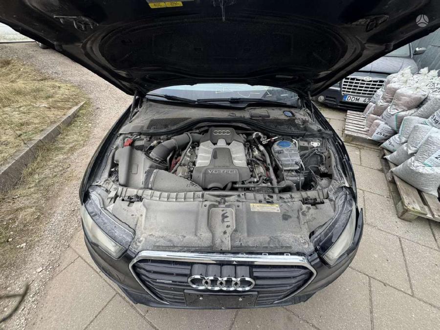 Black Audi A6 2013 in Panevezys, with an engine capacity of 3.00 L and mileage of 318 thousand km for 4700 €, photo 9 on AUTOMOTO.COM.LV