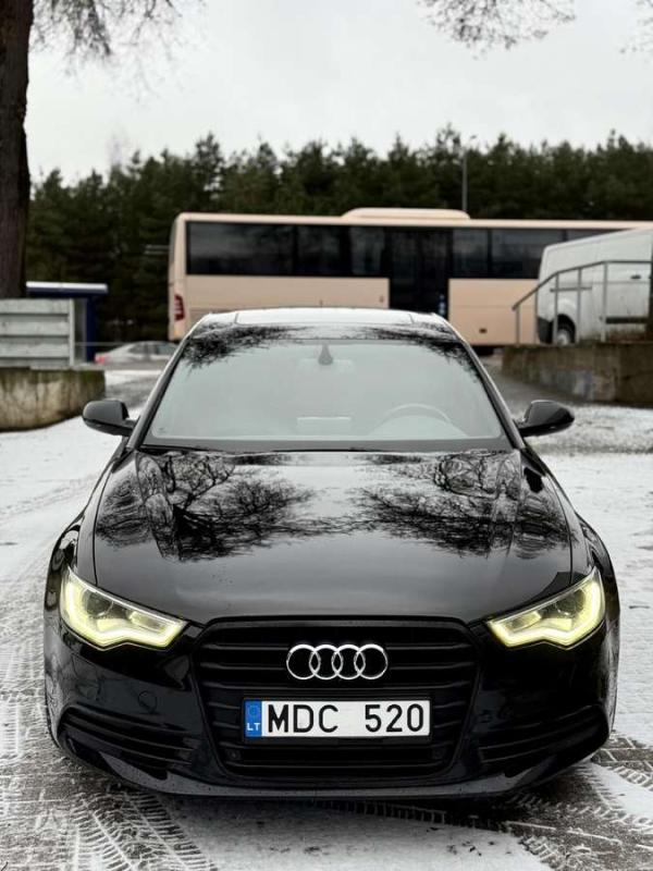 Melns Audi A6 2013 Viļņa, ar dzinēja tilpumu 3.00 L un nobraukumu 290 tūkst. km par 8900 €, foto 3 vietnē AUTOMOTO.COM.LV