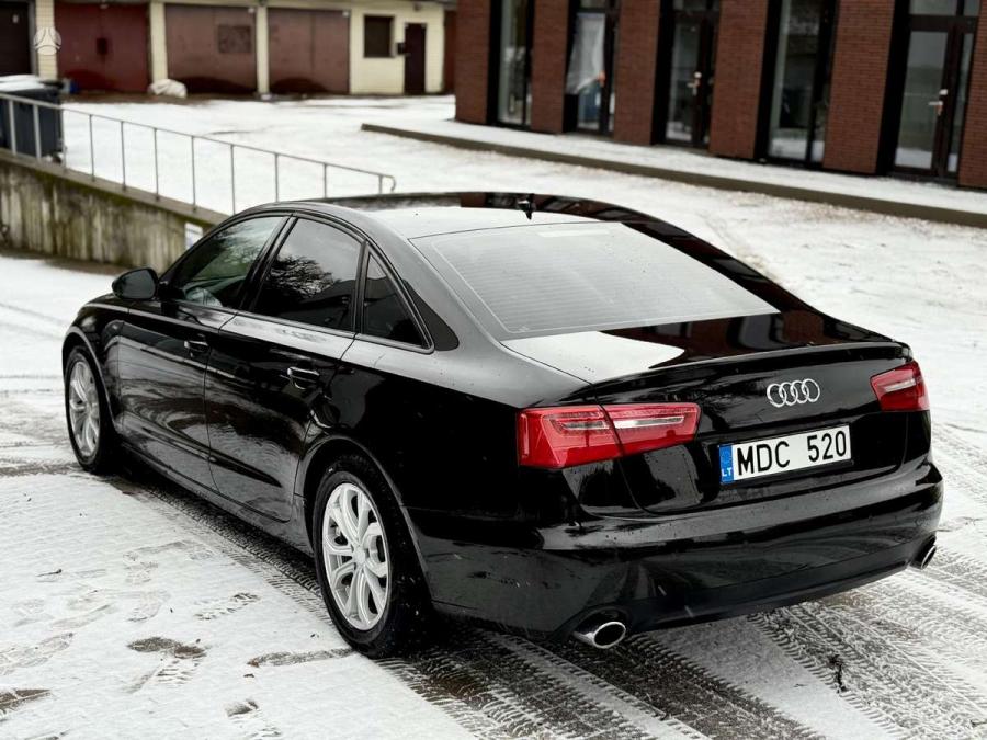 Melns Audi A6 2013 Viļņa, ar dzinēja tilpumu 3.00 L un nobraukumu 286 tūkst. km par 8800 €, foto 7 vietnē AUTOMOTO.COM.LV