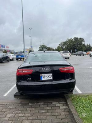 Black Audi A6 2013 in Klaipeda, with an engine capacity of 2.00 L and mileage of 237 thousand km for 9400 €, photo 3 on AUTOMOTO.COM.LV