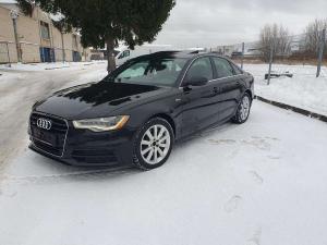 Black Audi A6 2013 in Siauliai, with an engine capacity of 3.00 L and mileage of 241 thousand km for 6350 €, photo  on AUTOMOTO.COM.LV