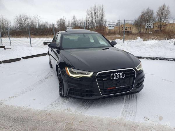 Black Audi A6 2013 in Siauliai, with an engine capacity of 3.00 L and mileage of 241 thousand km for 6350 €, photo 2 on AUTOMOTO.COM.LV