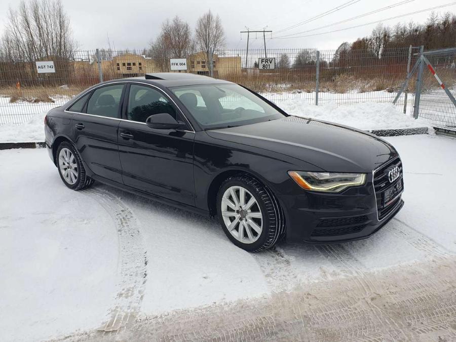 Black Audi A6 2013 in Siauliai, with an engine capacity of 3.00 L and mileage of 241 thousand km for 6350 €, photo 3 on AUTOMOTO.COM.LV