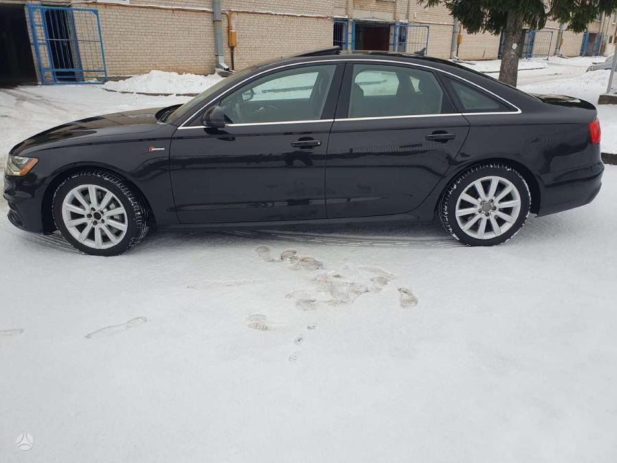 Black Audi A6 2013 in Siauliai, with an engine capacity of 3.00 L and mileage of 241 thousand km for 6350 €, photo 6 on AUTOMOTO.COM.LV