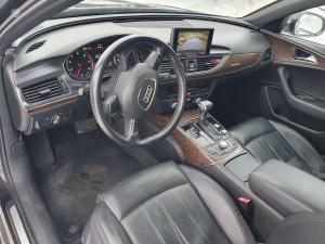 Black Audi A6 2013 in Siauliai, with an engine capacity of 3.00 L and mileage of 241 thousand km for 6350 €, photo 8 on AUTOMOTO.COM.LV