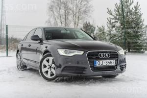 Black Audi A6 2013 in Riga, with an engine capacity of 3.00 L and mileage of 422 thousand km for 13790 €, photo 3 on AUTOMOTO.COM.LV