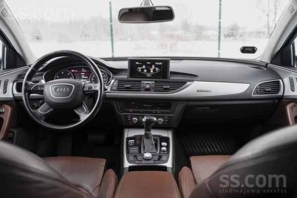 Melns Audi A6 2013 Rīga, ar dzinēja tilpumu 3.00 L un nobraukumu 422 tūkst. km par 13790 €, foto 10 vietnē AUTOMOTO.COM.LV