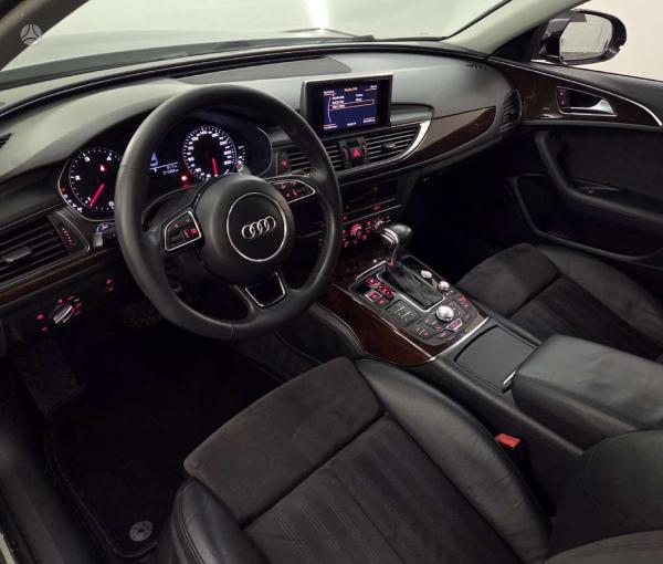Melns Audi A6 2013 Marijampole, ar dzinēja tilpumu 2.97 L un nobraukumu 311 tūkst. km par 10350 €, foto 2 vietnē AUTOMOTO.COM.LV